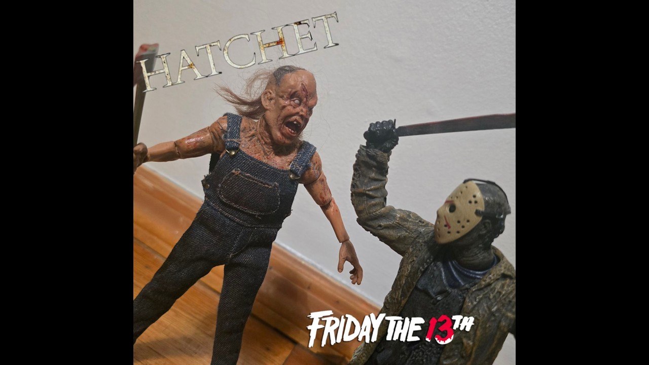 Jason Voorhees vs Victor Crowly stop motion - YouTube