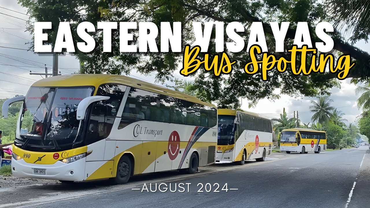 EASTERN VISAYAS Bus Spotting | AUGUST 2024 - YouTube