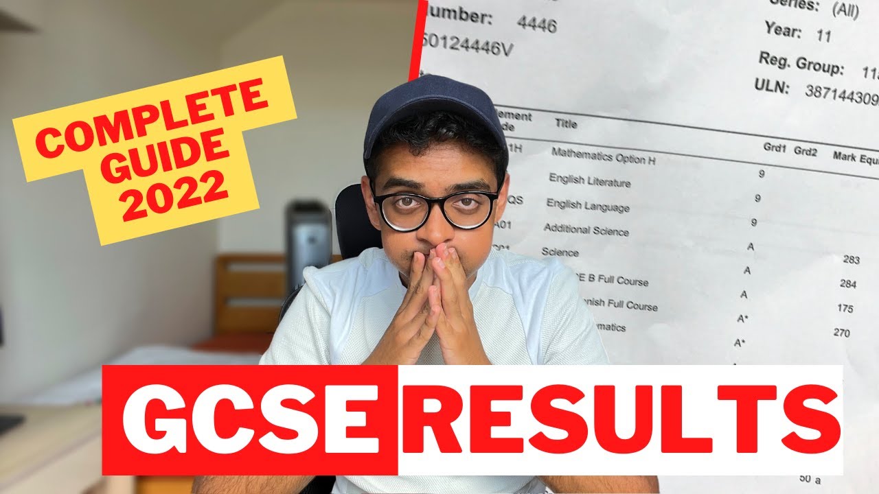 GCSE Results Day 2022 - Essential Preparation - YouTube