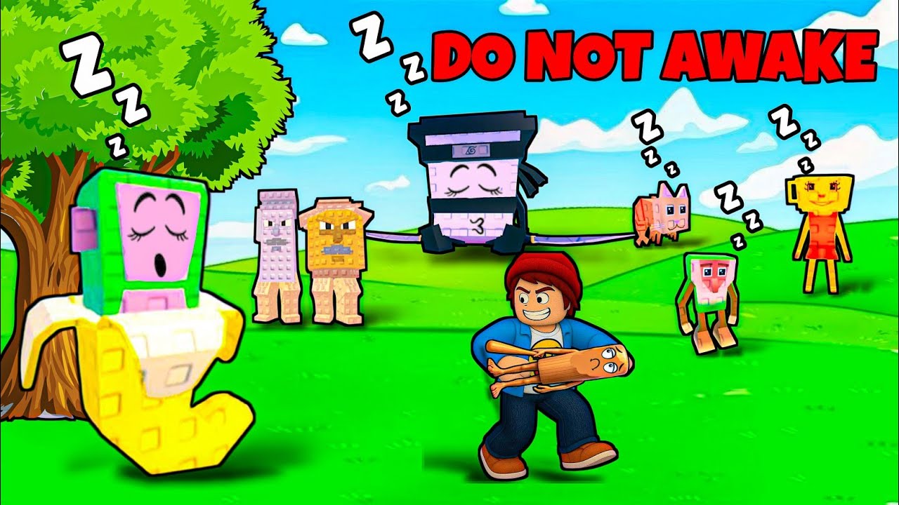 DO NOT WAKE THEM UP! 😱 Extreme Funny Block Friends Challenge! - YouTube