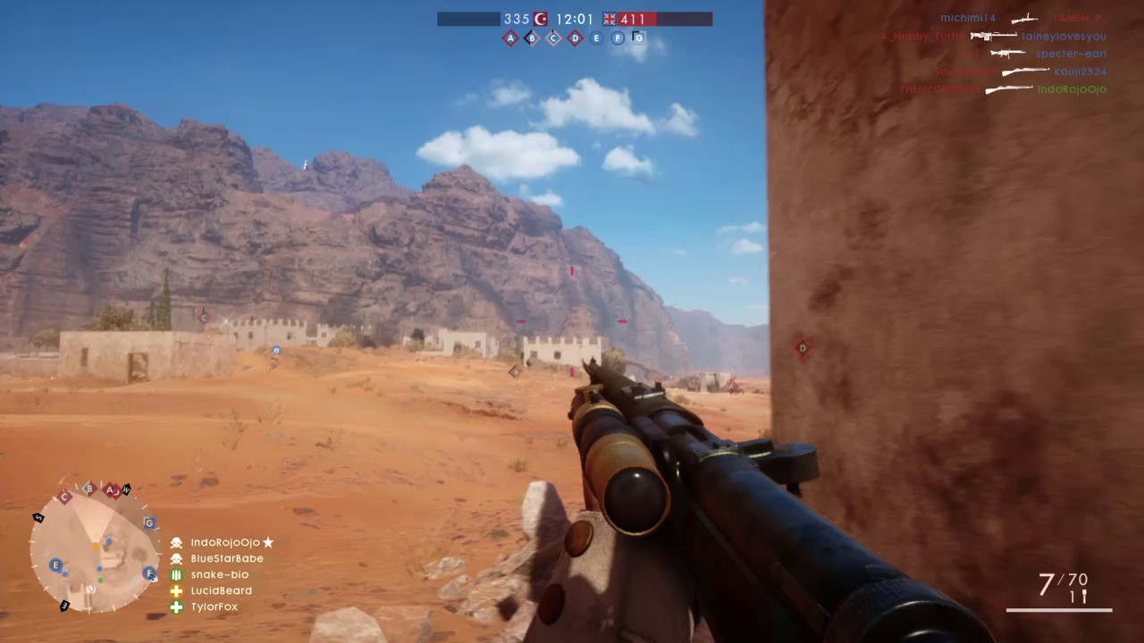Bf1 self loading rifle Epic Shot - YouTube
