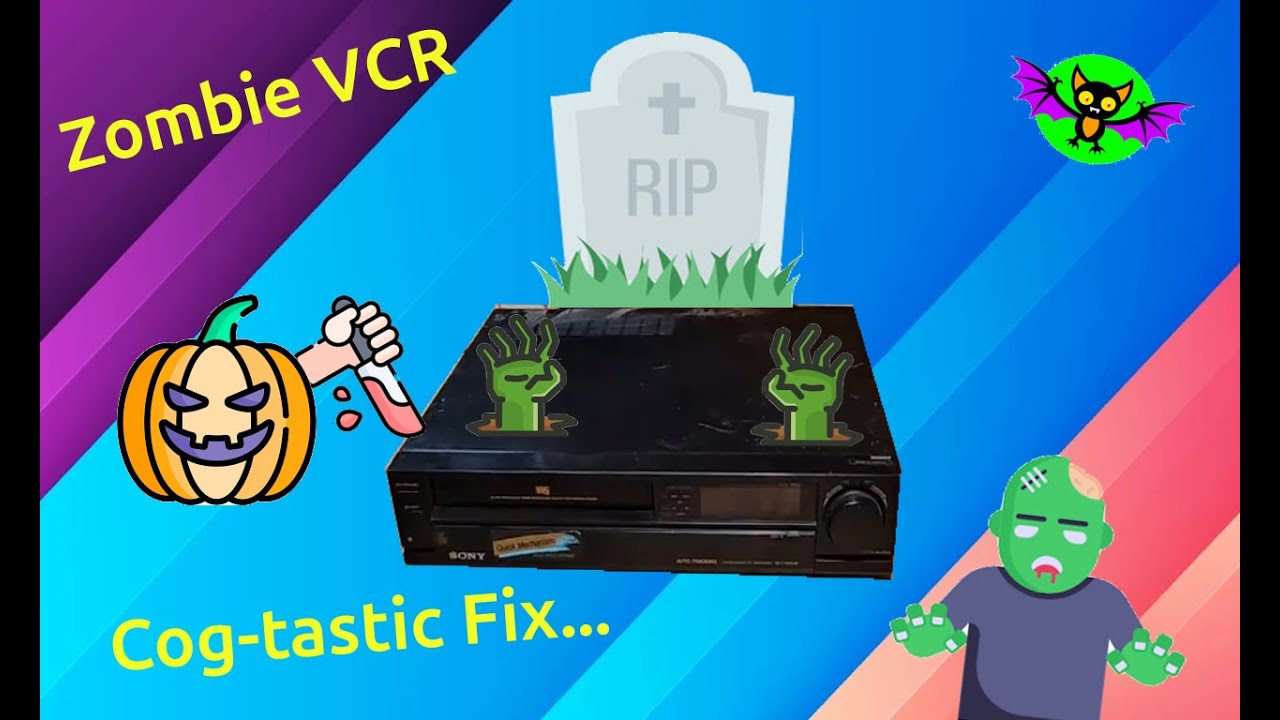 Fixing a zombie Sony SLV-353 video recorder. - YouTube