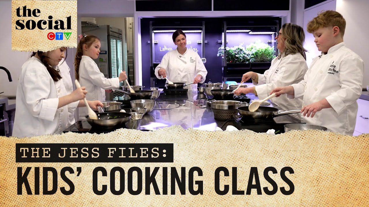 Jess attends a cooking class (for kids) | The Social - YouTube