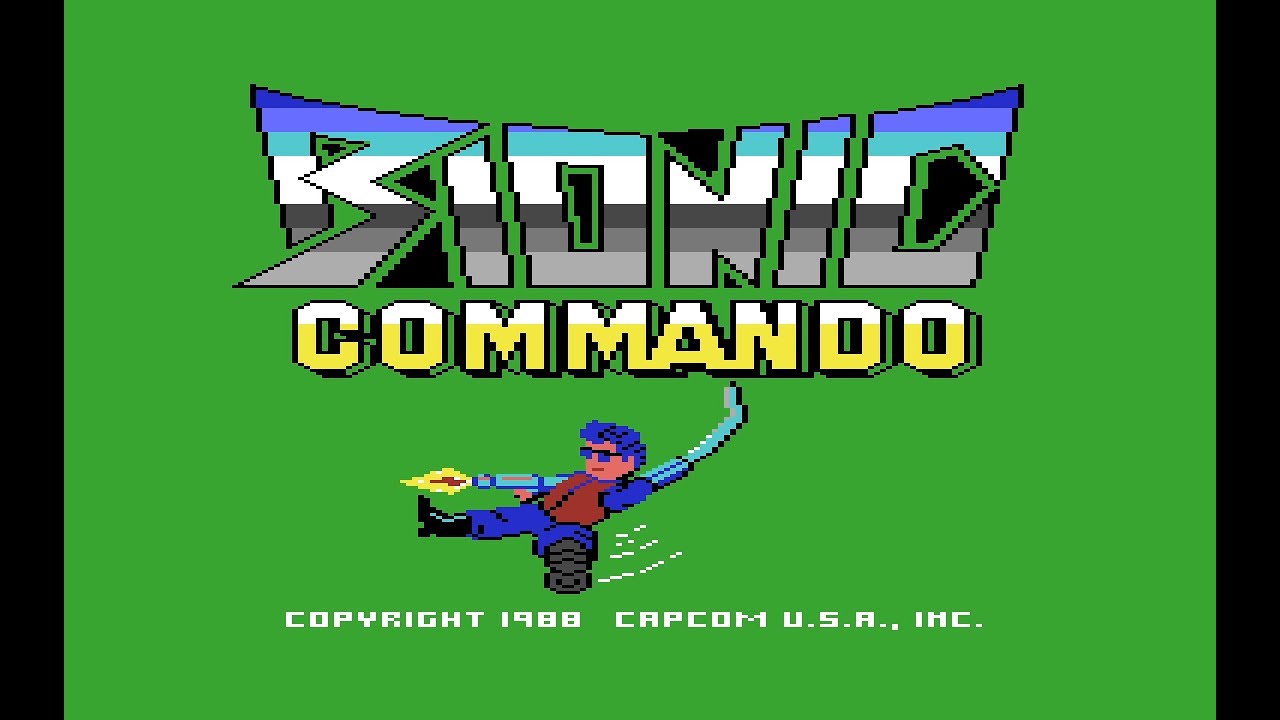 Commodore 64 Longplay [225] Bionic Commando (US) - YouTube