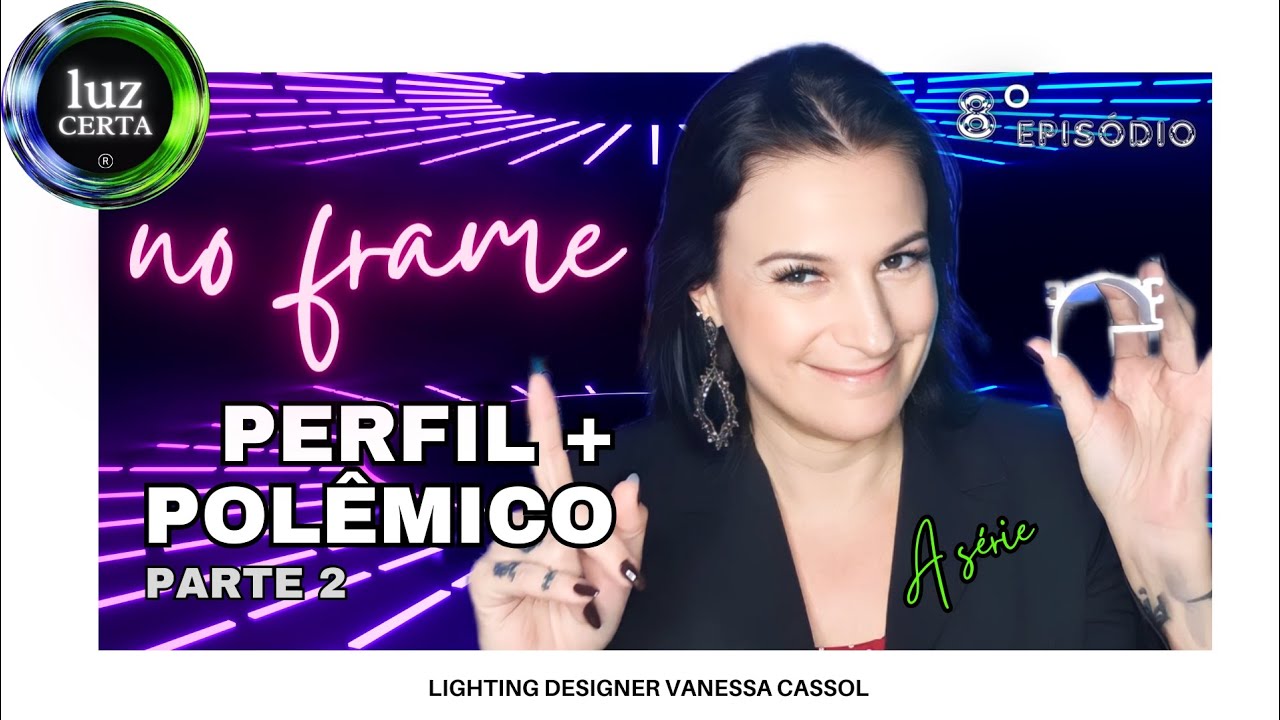 TUDO SOBRE PERFIL DE LED. Perfil NO FRAME. Parte 2. 8° episódio. - YouTube
