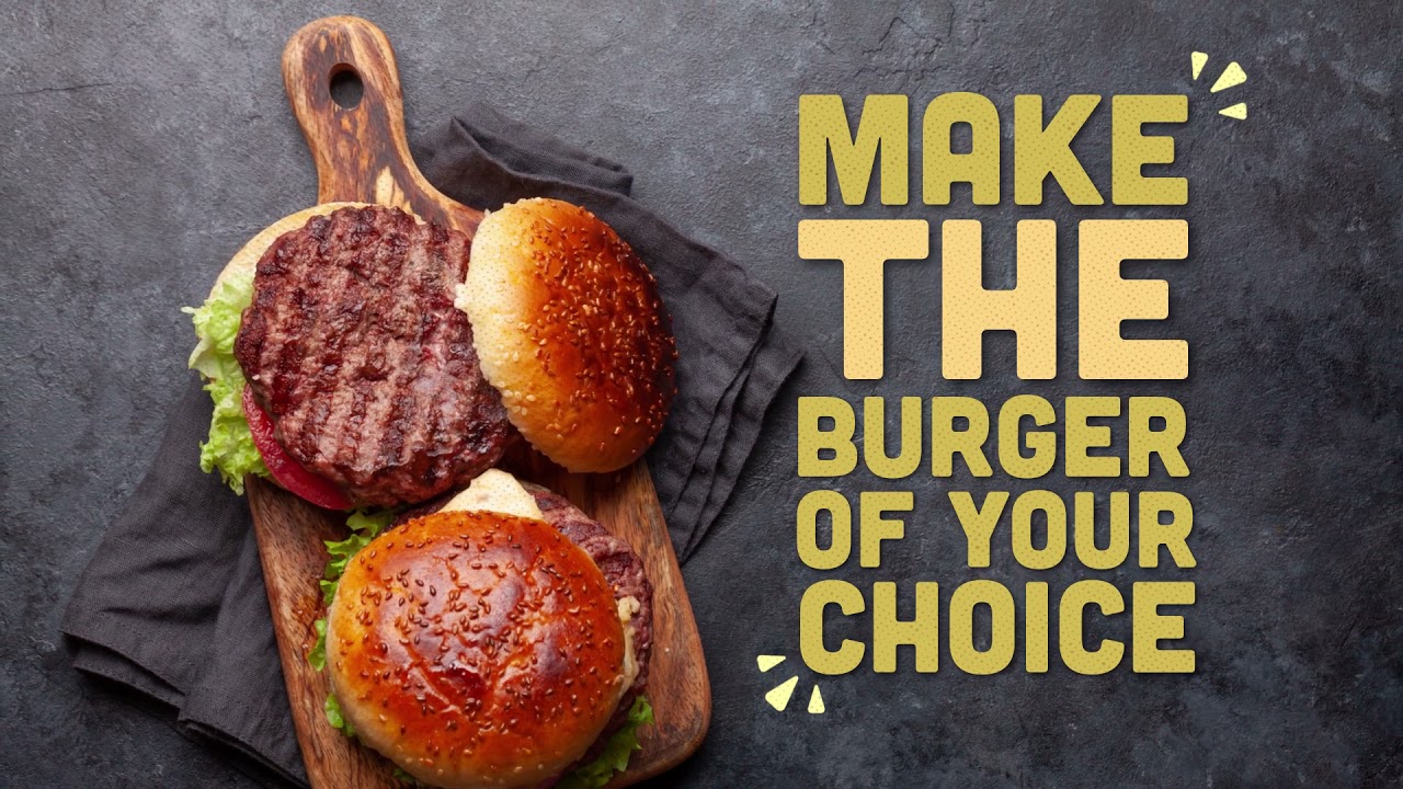 Burger Advertisement | Burger Store Commercial Ads - YouTube