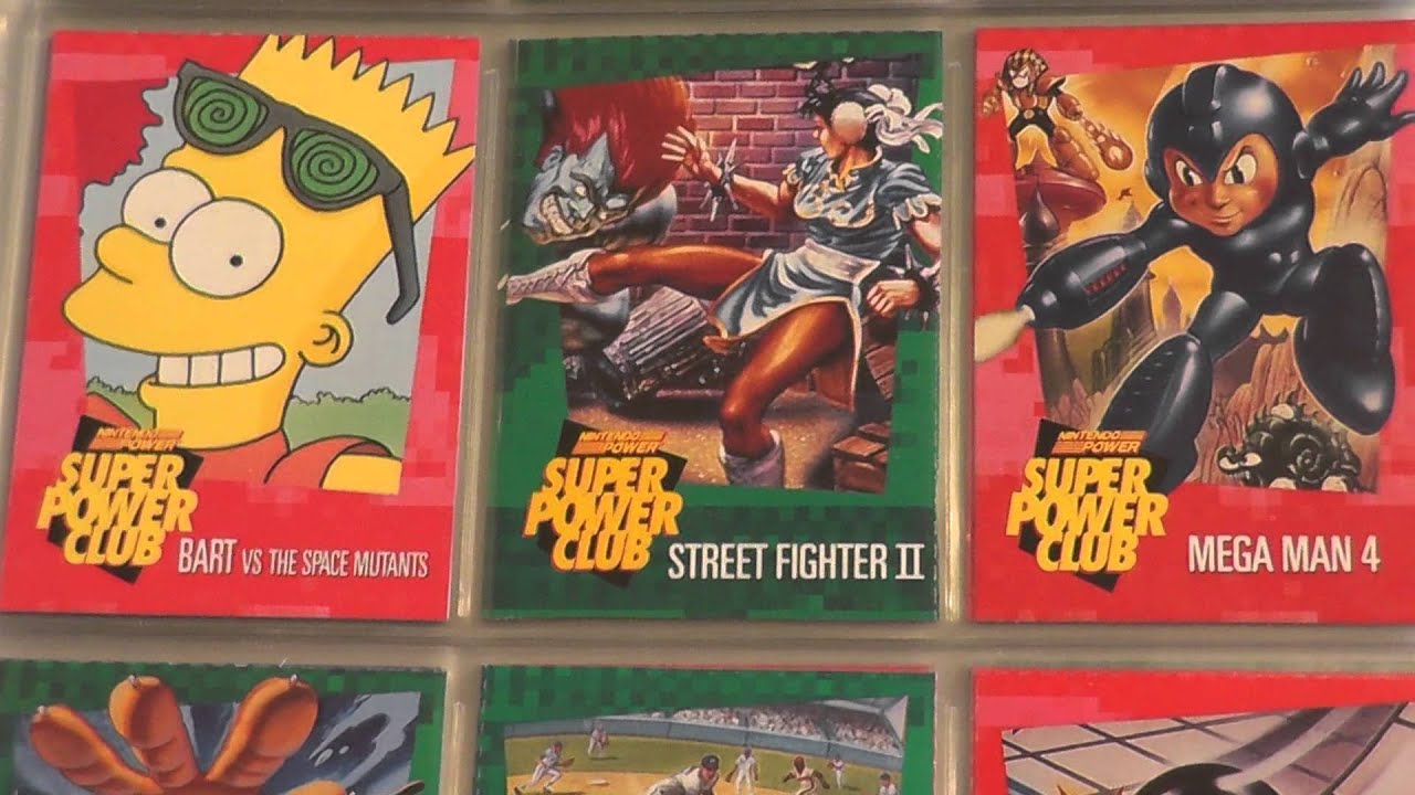 Rare Complete Set Nintendo Power Challenge Trading Cards 1993 Super ...