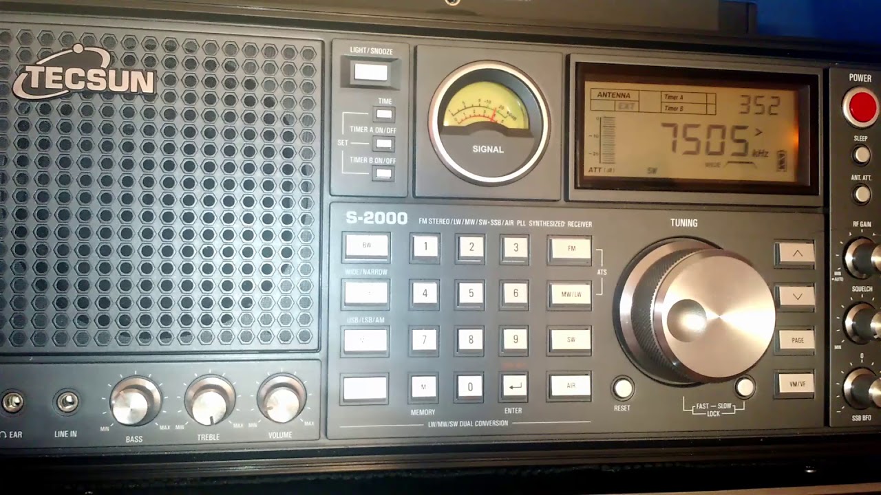 WRNO New Orleans on 7505 kHz Shortwave - YouTube