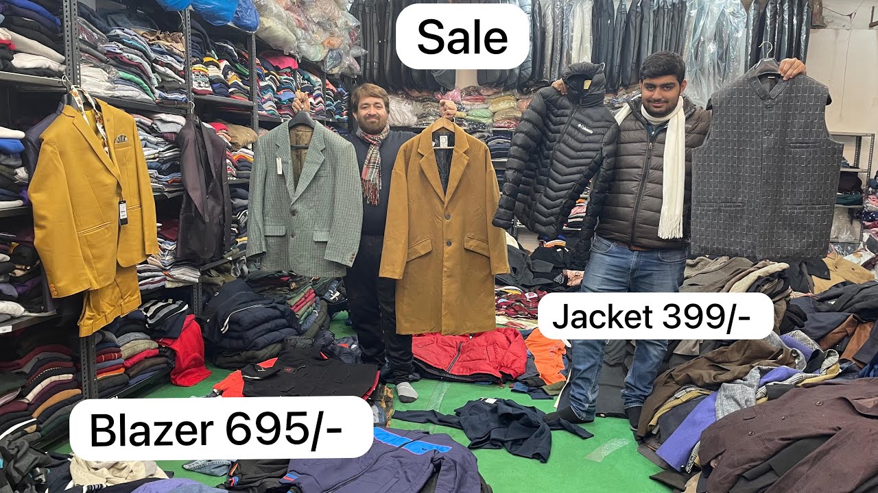 Branded Winter Clothes BIG SALE | Jackets 399/- , Blazer 695/- | Export ...