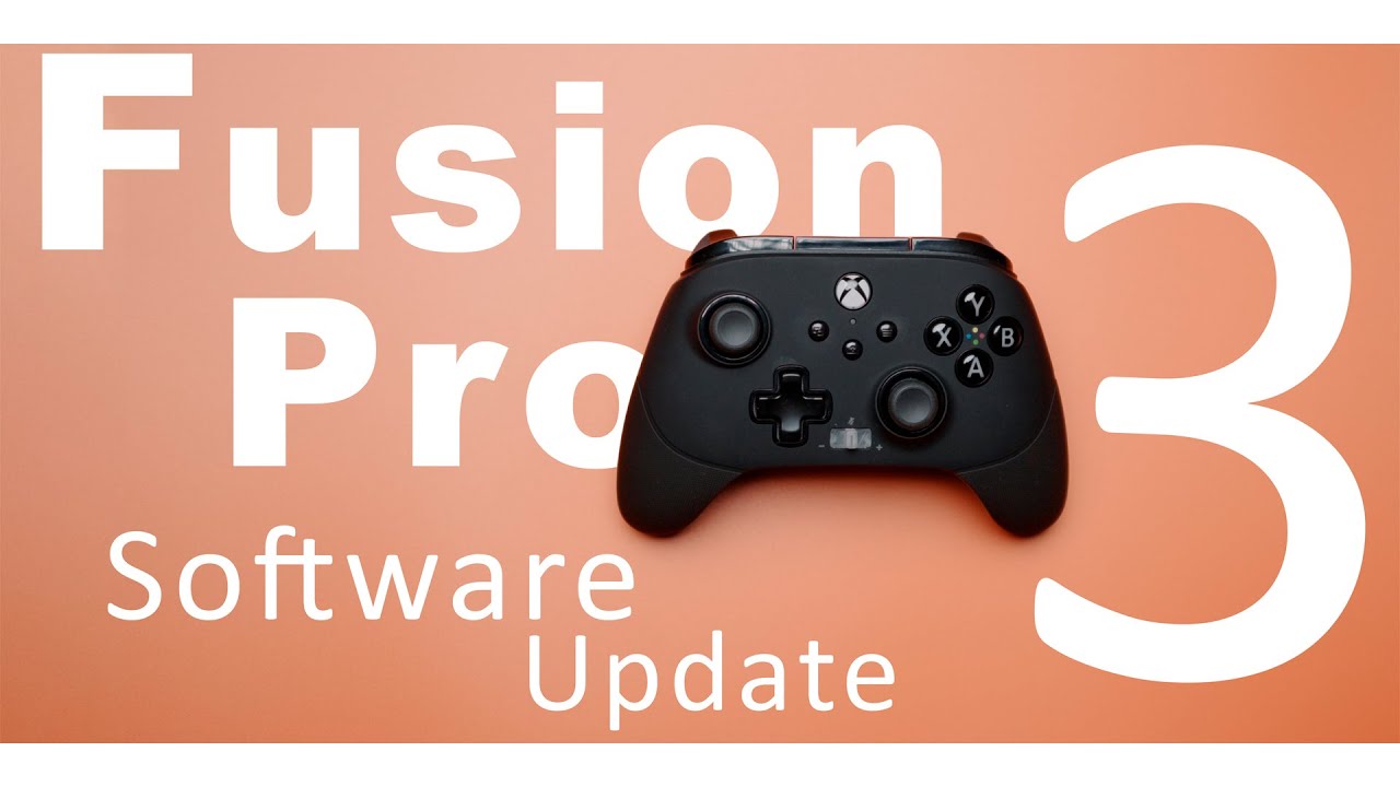 PowerA Fusion Pro 3 Software update - YouTube