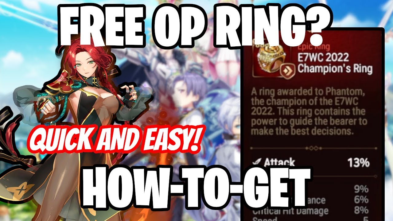 FREE OP RING? - (Available Until May 2023) - Epic Seven - YouTube