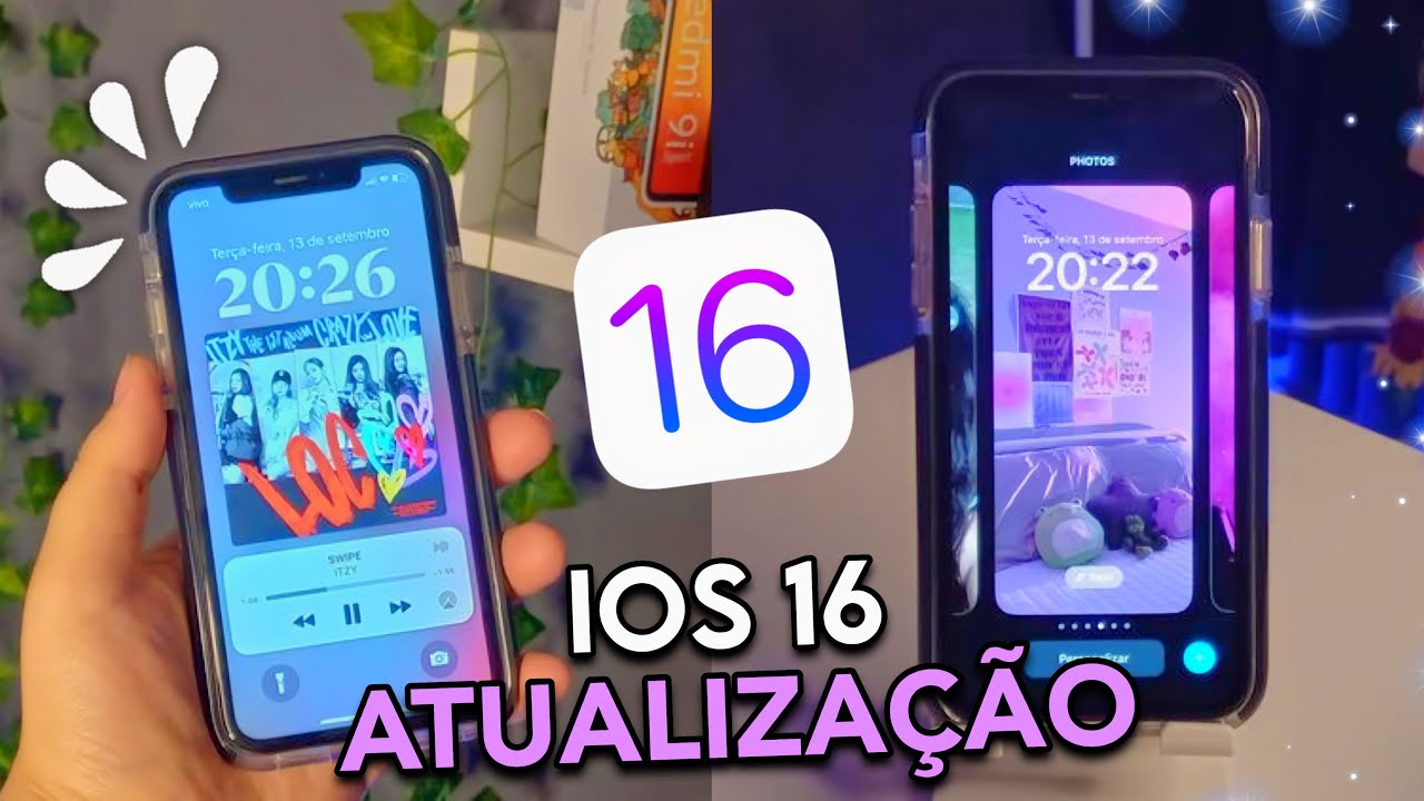 IOS 16🥳 conhecendo as funções da nova atualização do iPhone🎉 ️ - YouTube