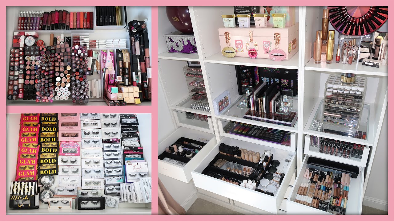 My Makeup Collection And Storage You Saubhaya Makeup
