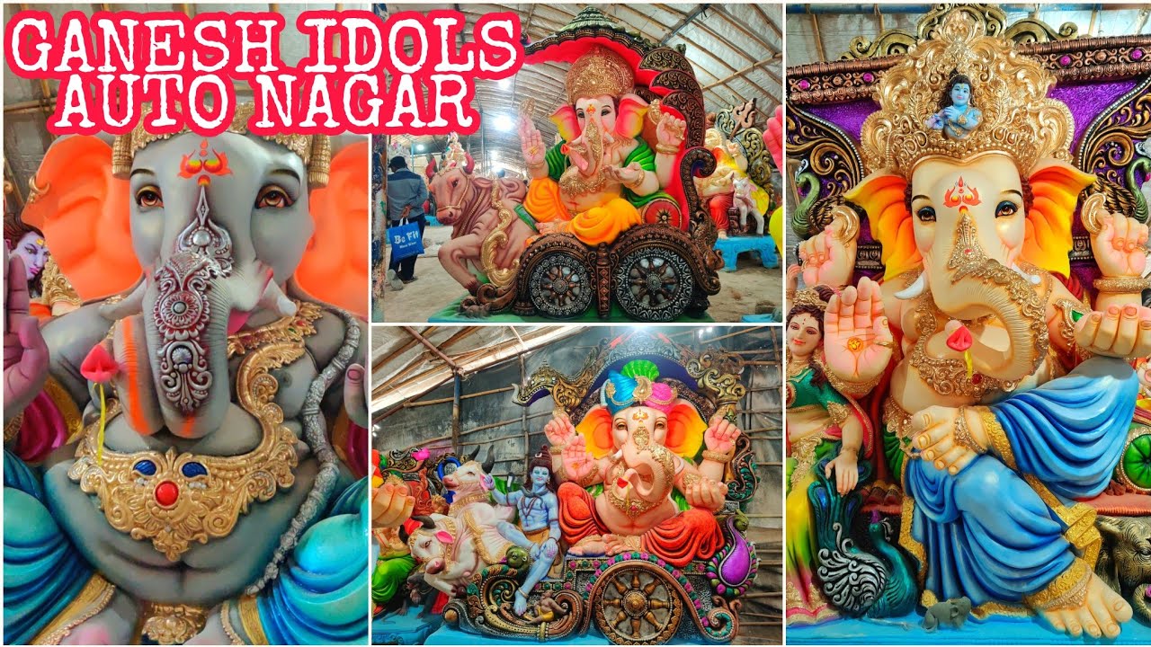 Ganesh Idols 2021 @ Auto Nagar | Ganesh Idols 2021 @ Hayathnagar ...