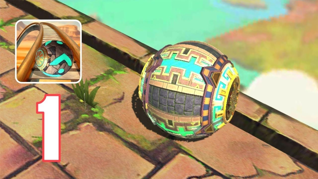 Temple Rolling Balls ~ Gameplay pt.1 ~ Lv.1-10 - YouTube
