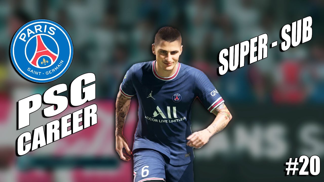 FIFA 22 PSG CAREER EP #20 ⚽ || SUPER-SUB FOR PSG ⚽😍 || FIFA 22 PS5 ...