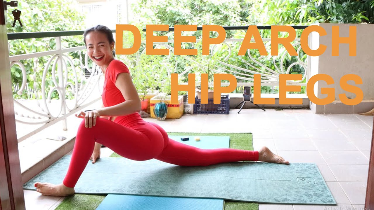 Yoga DEEP Legging Hamstring Hip Mobility & Flexibility Ep14 - YouTube