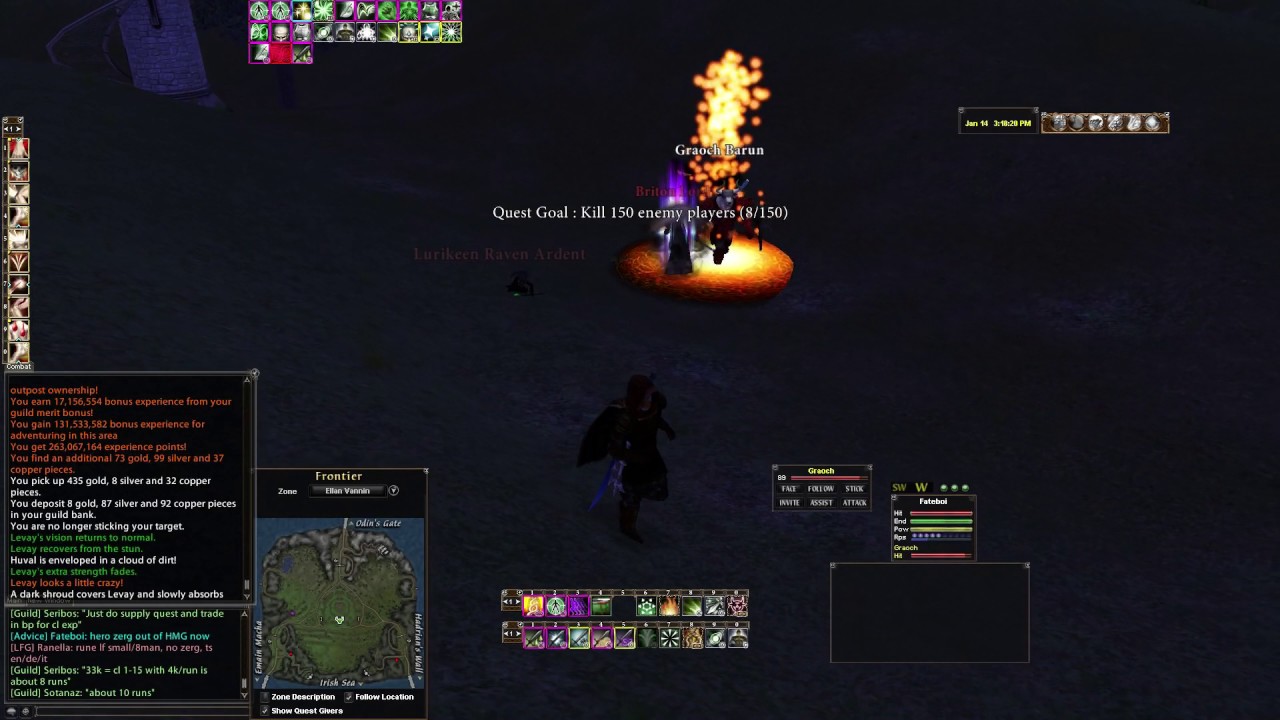 [Levay vs Huval] - Merc vs Hero DAOC - YouTube