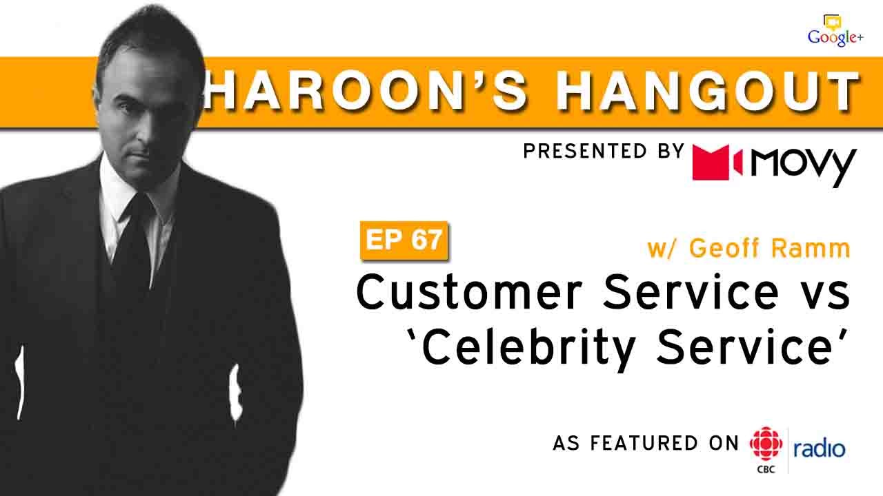 Geoff Ramm: Customer Service vs ‘Celebrity Service’ - YouTube