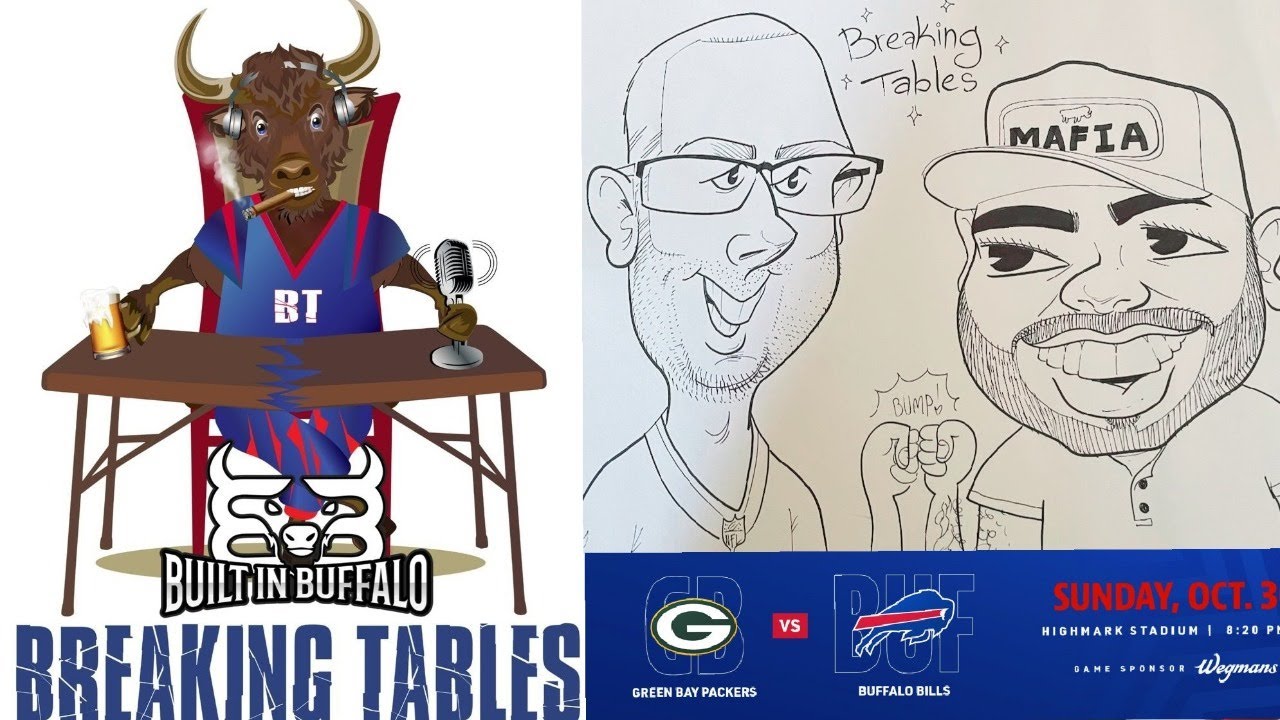Bills vs Packers Preview | Breaking Tables - YouTube