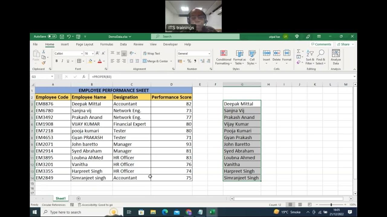 Usage of Text Functions in Excel - YouTube