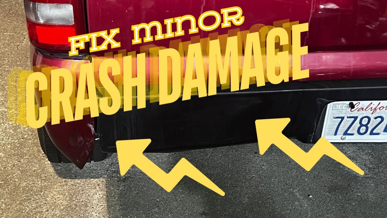 YOU too CAN fix minor crash damage. - YouTube