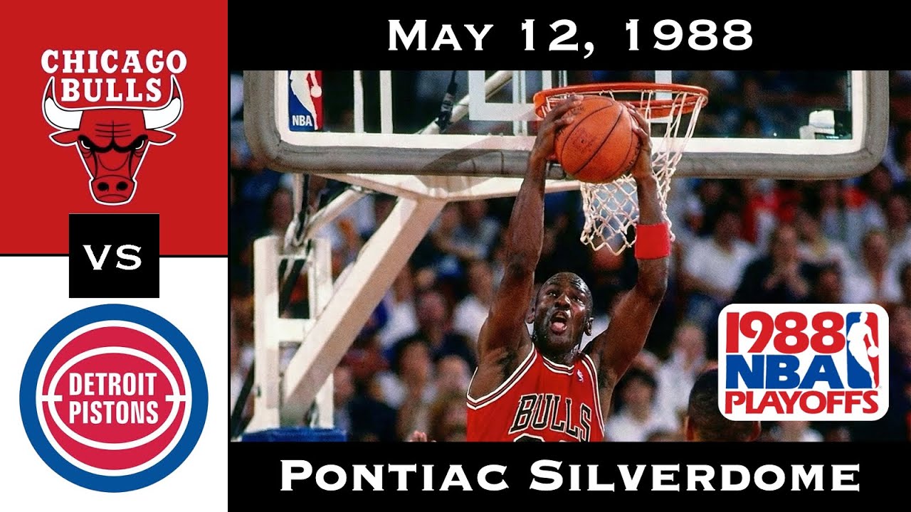Full Game: The Silverdome Gauntlet | Bulls vs. Pistons | ECSF Game 2 ...
