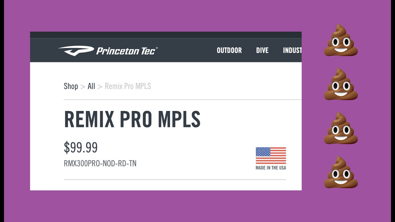 [review] Princeton Tec Remix Pro MPLS; It's crap - YouTube