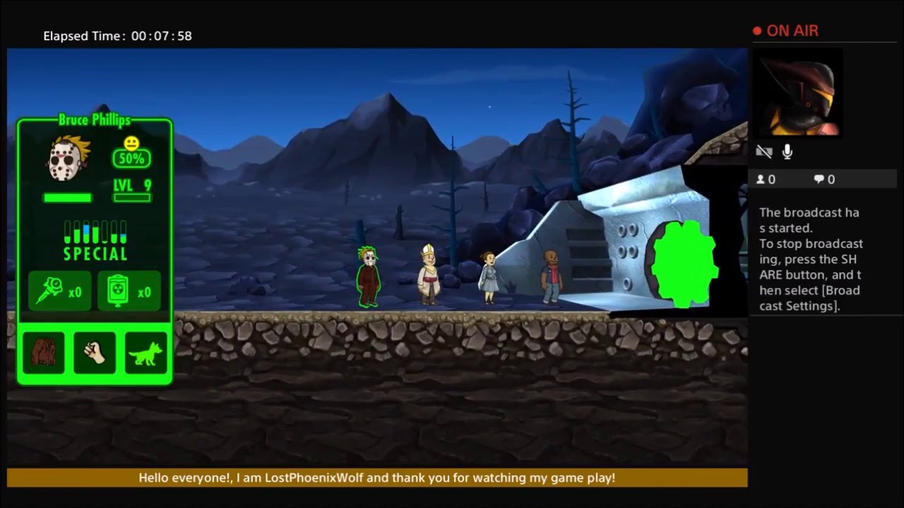 LostPhoenixWolf's Aboriginal Gaming Fallout Vault Video 206 June 10 ...