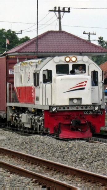 Jj Lokomotif CC 201 93 02 ( 112r ) @dzakwansaidhutauruk237 #keretaapi # ...