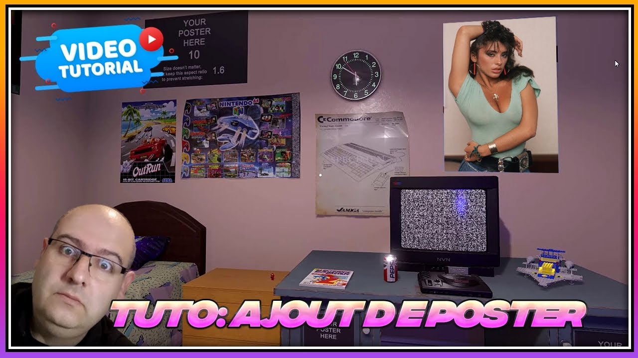 EMUVR : Salle Rétrogaming Ajoutez Vos Propres Posters Gaming & Films ...