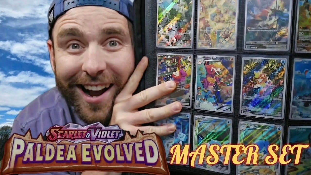 CHECK OUT MY PALDEA EVOLVED MASTER SET!! - YouTube
