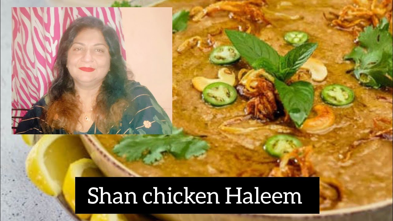 Shan Easy Cook Haleem Recipe |Shan Haleem recipe |Shan Haleem Masla ...