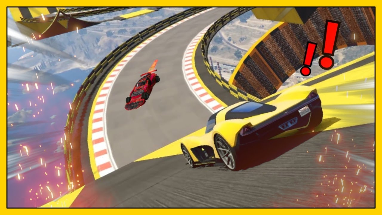 the boys go INSANE racing on GTA 5... - YouTube