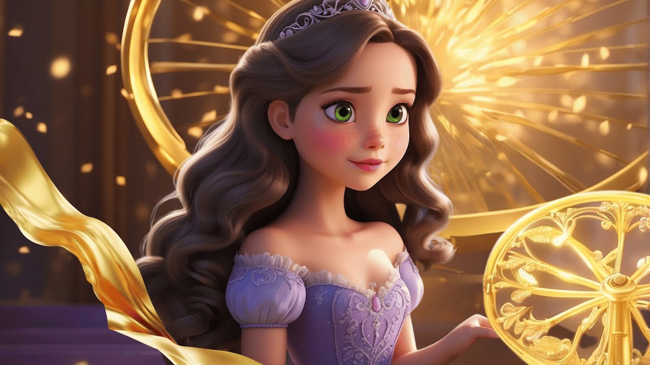 Princess Sofia & The Golden Spinner 👑 Princess Bedtime Stories for ...