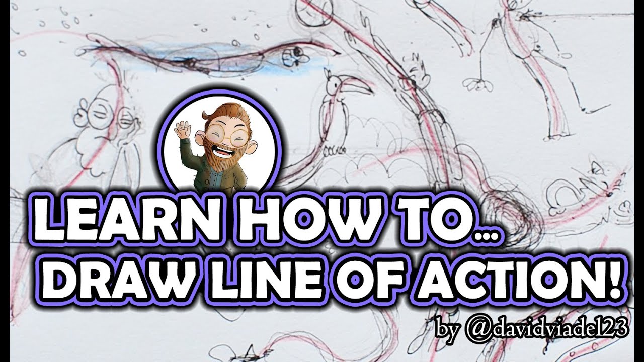 Learn How To Draw Line of Action | by DavidViadel23 - YouTube