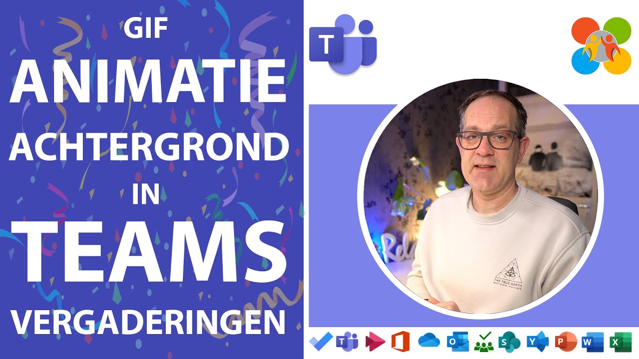 Animatie (GIF) als achtergrond in Teams vergaderingen (SUPER LEUK 🎉🎊 ...
