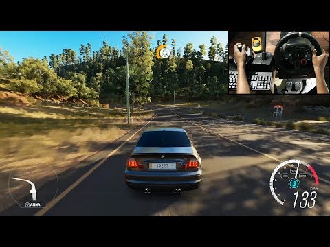 BMW M3 E46 - Forza Horizon 3 (Logitech g29) gameplay