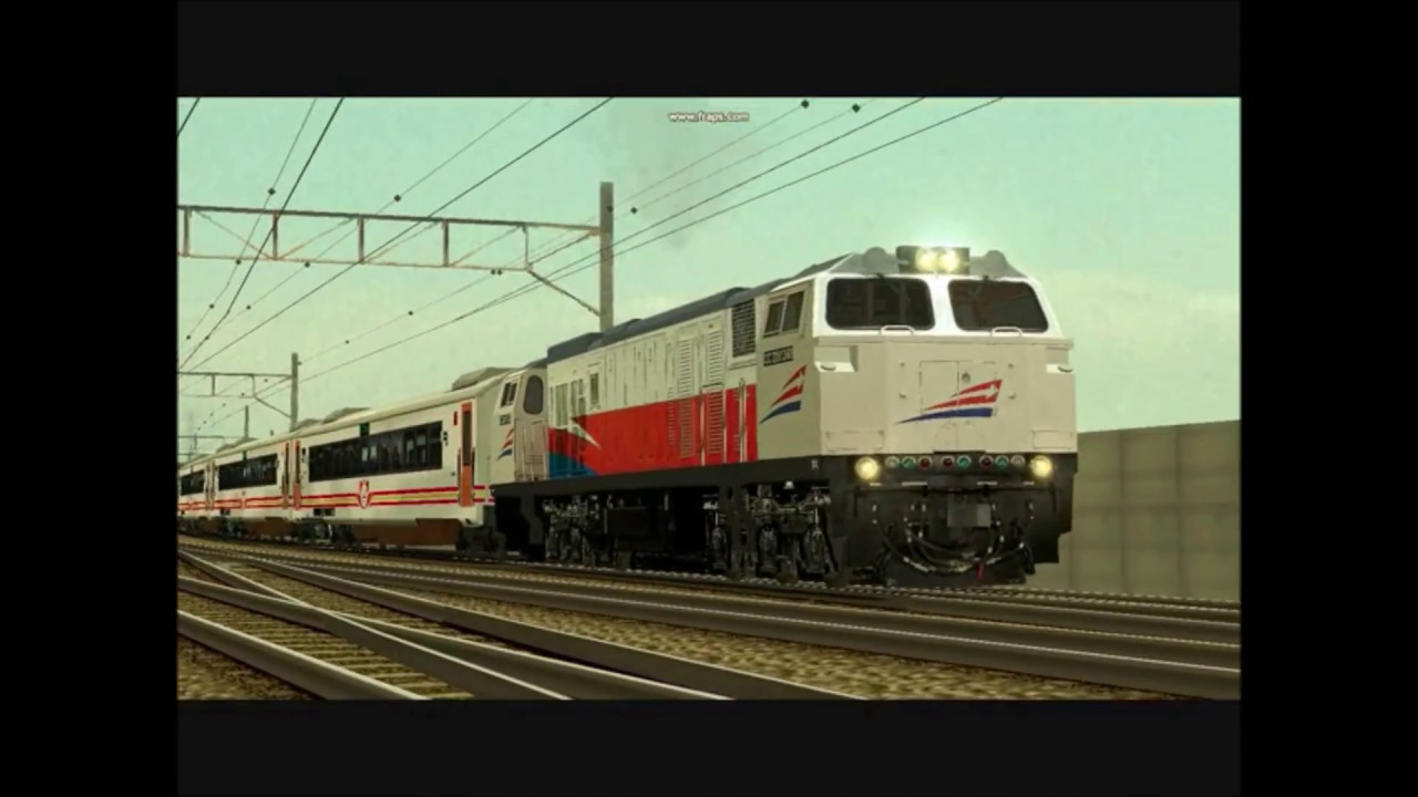 Openbve Indonesia - KLB 2017 TEST RUN!! - YouTube