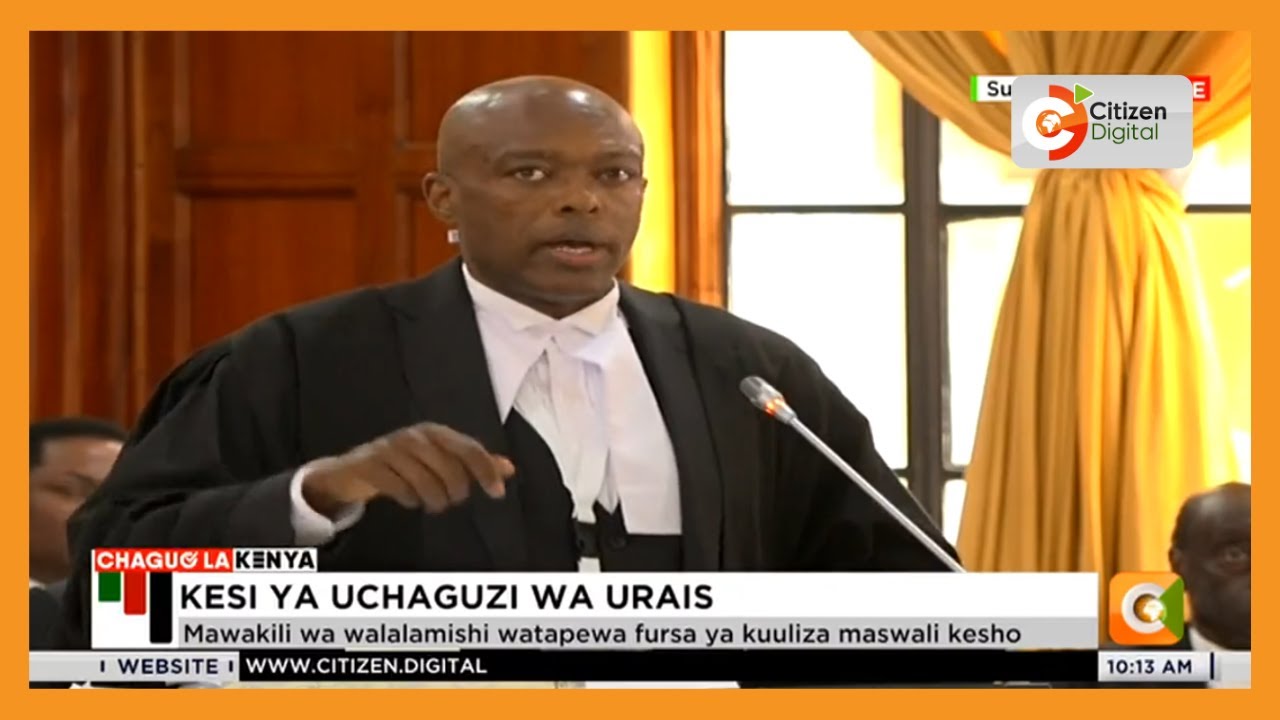 Kamau Karori on whether the Presidential election attained the ...