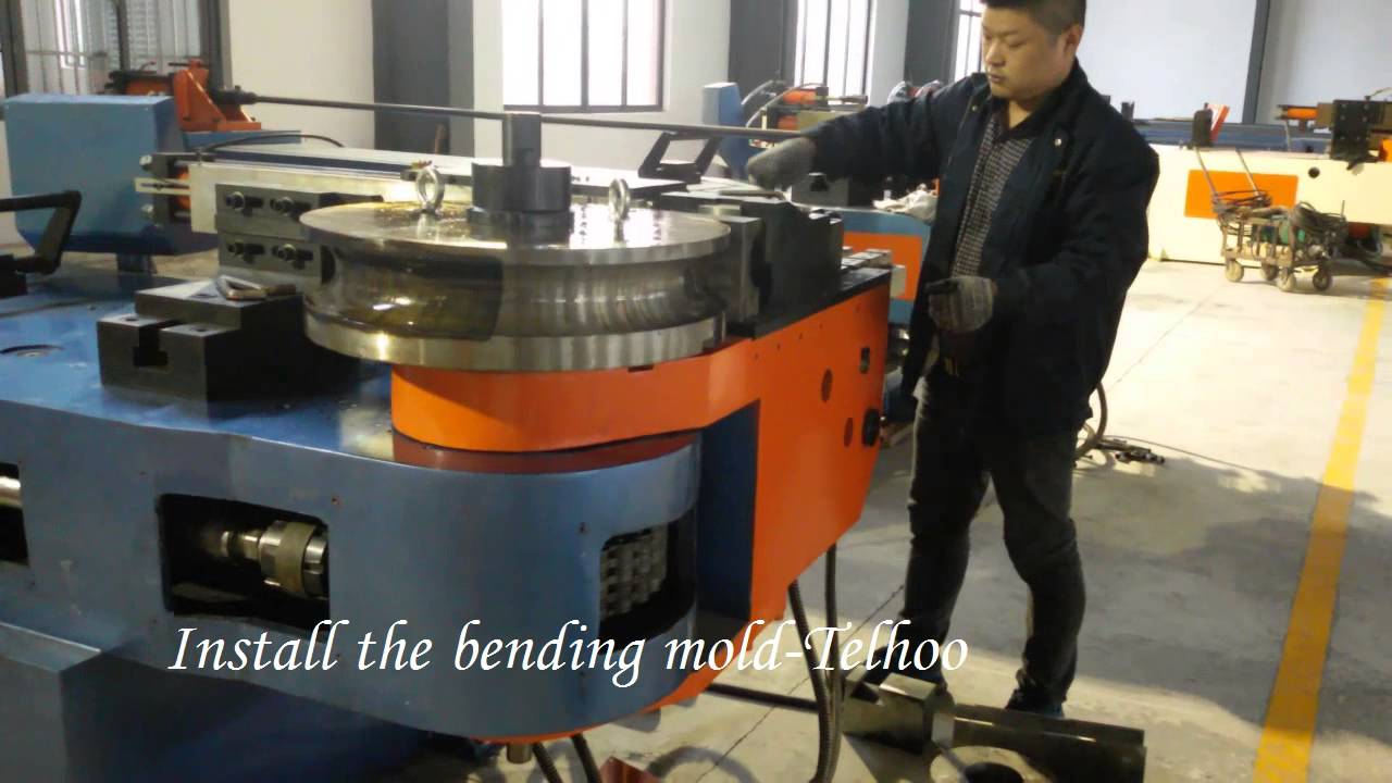 Install the bending mold - YouTube