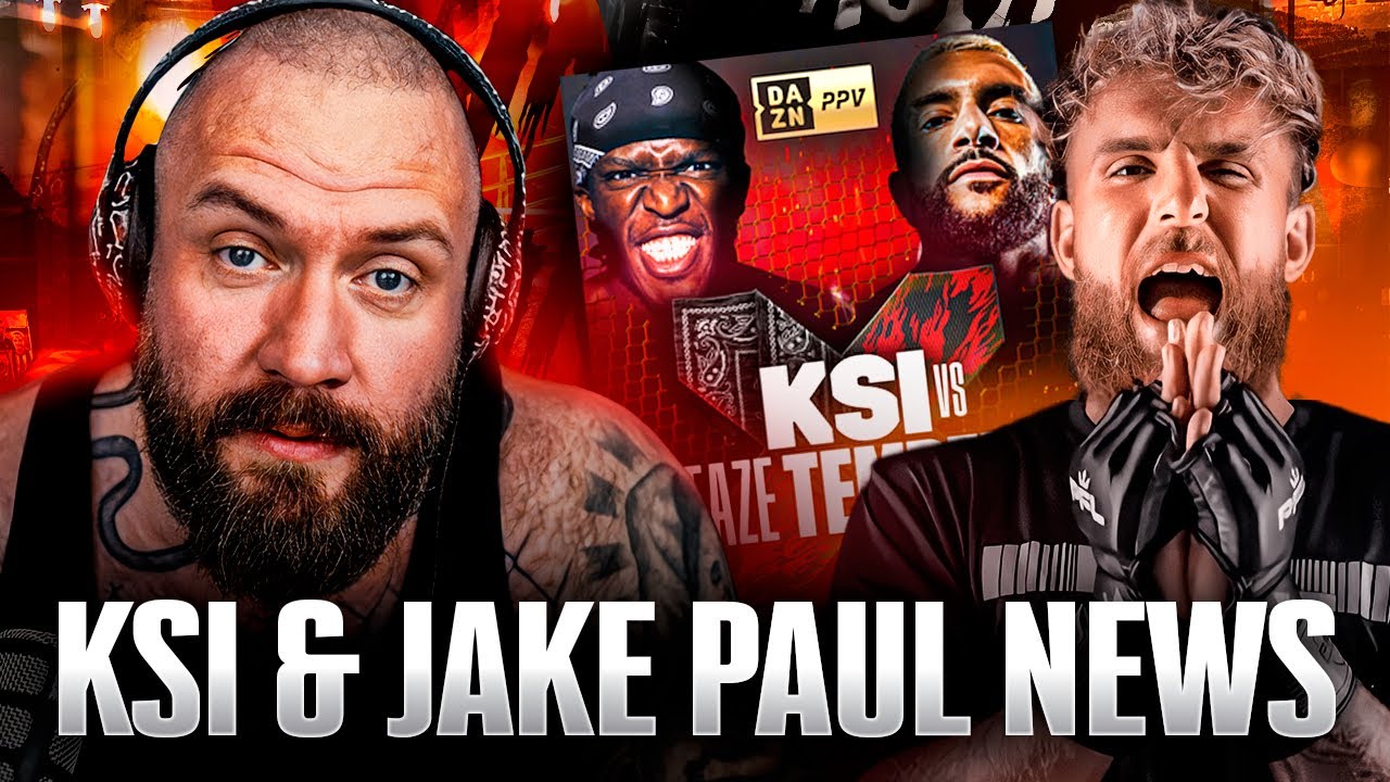 KSI vs FaZe Temperrr CONFIRMED | Jake Paul To Fight MMA! - YouTube