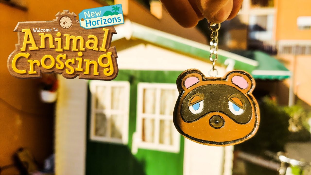 Tom Nook Keychain - Animal Crossing New Horizons - YouTube