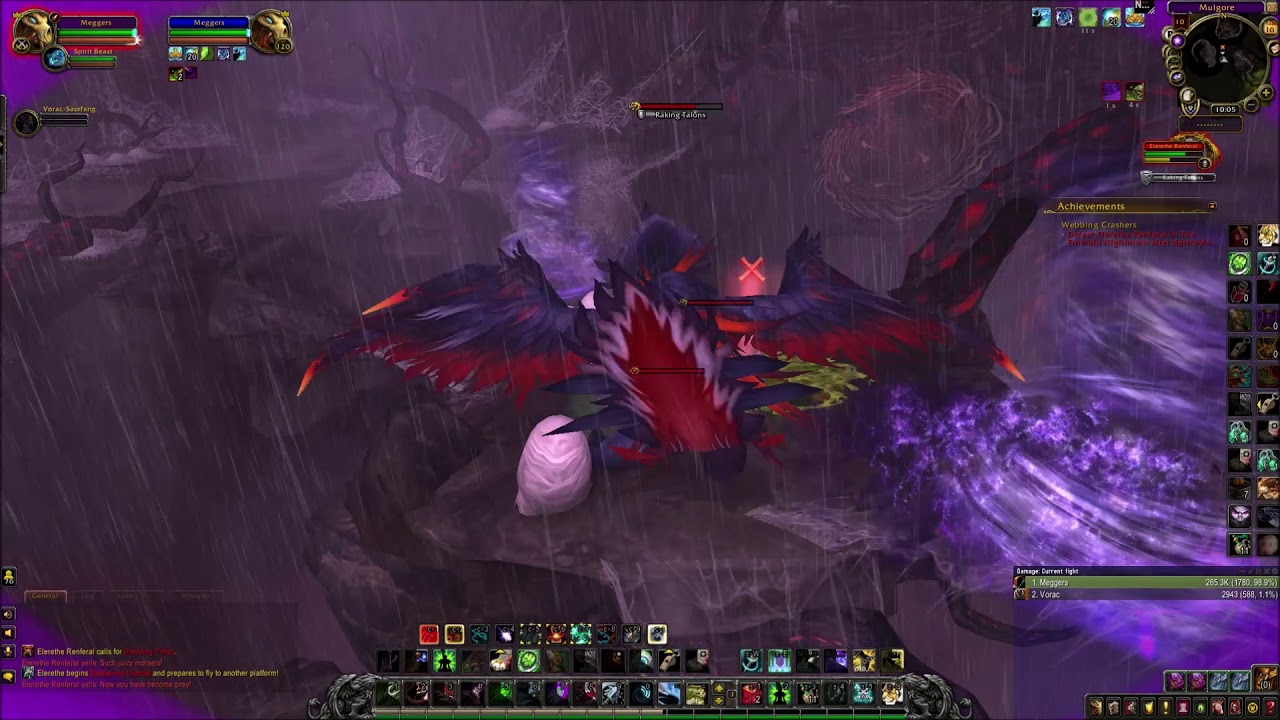 Glory of the Legion Raider - Webbing Crashers (Hunter Solo) - YouTube