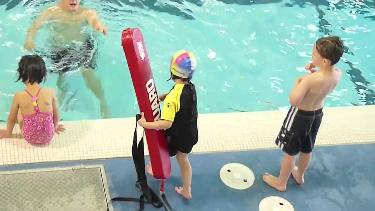 Alyna and Kayley Summer swimming July 2010 - YouTube