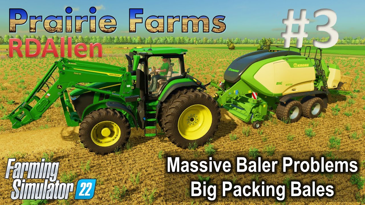 Massive Baler Problems! Solved! | E3 Prairie Farms | Farming Simulator ...
