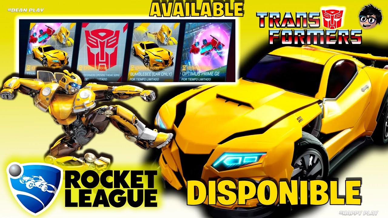 ROCKET LEAGUE - TRANSFORMERS NEW BUMBLEBEE CAR GAMEPLAY - YouTube