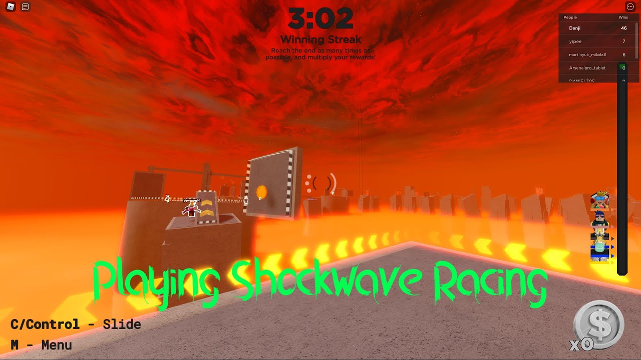 Playing Shockwave Racing - YouTube