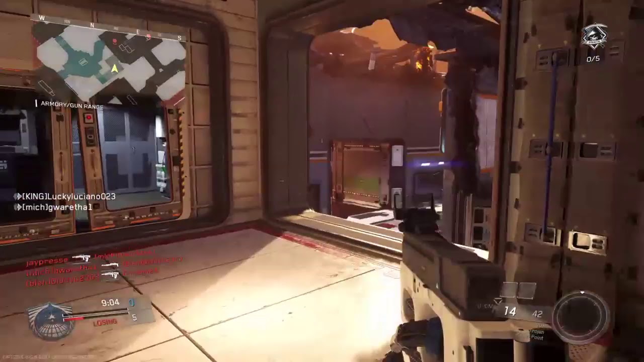 LET`S PLAY CALL OF DUTY IW GUN GAME mayday 2 Sunday 26th, 2017 - YouTube