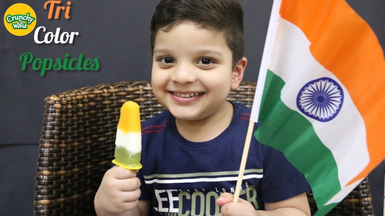 Independence Day | Tri-color popsicles | Independence day special ...